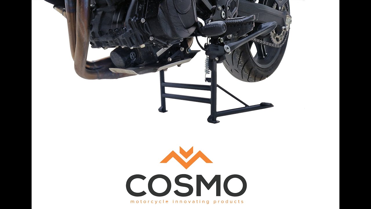 Installation Centerstand TRK702 Cosmo Accessories - YouTube