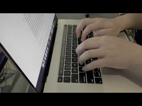 Apple Magic Keyboard Typing Test - YouTube