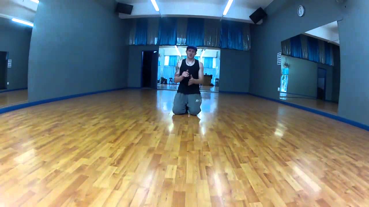 Knee rock Tutorial (how to BBOY FOOTWORK) with StarZ (robert harris ...