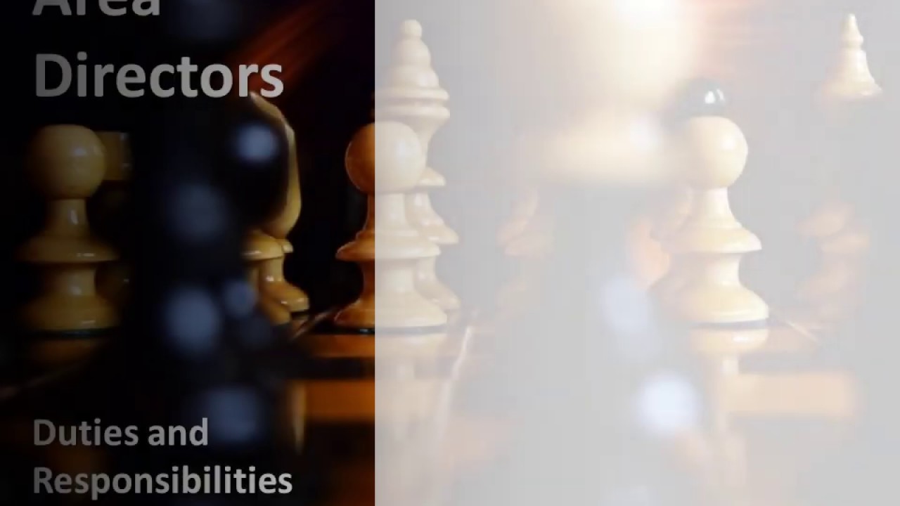 Area Director Duties and Responsibilities - YouTube