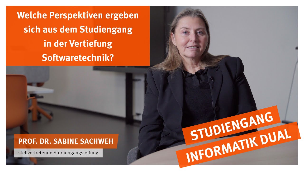 Informatik Dual 💻 – Prof. Dr. Sachweh über Karrierechancen in der ...