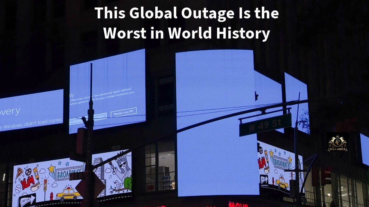 This Global Outage Is the Worst in World History - YouTube