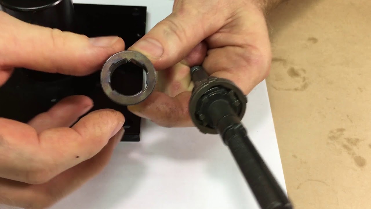 C50 Coaster Brake Assembly A1 Spring Bracket Installation - YouTube