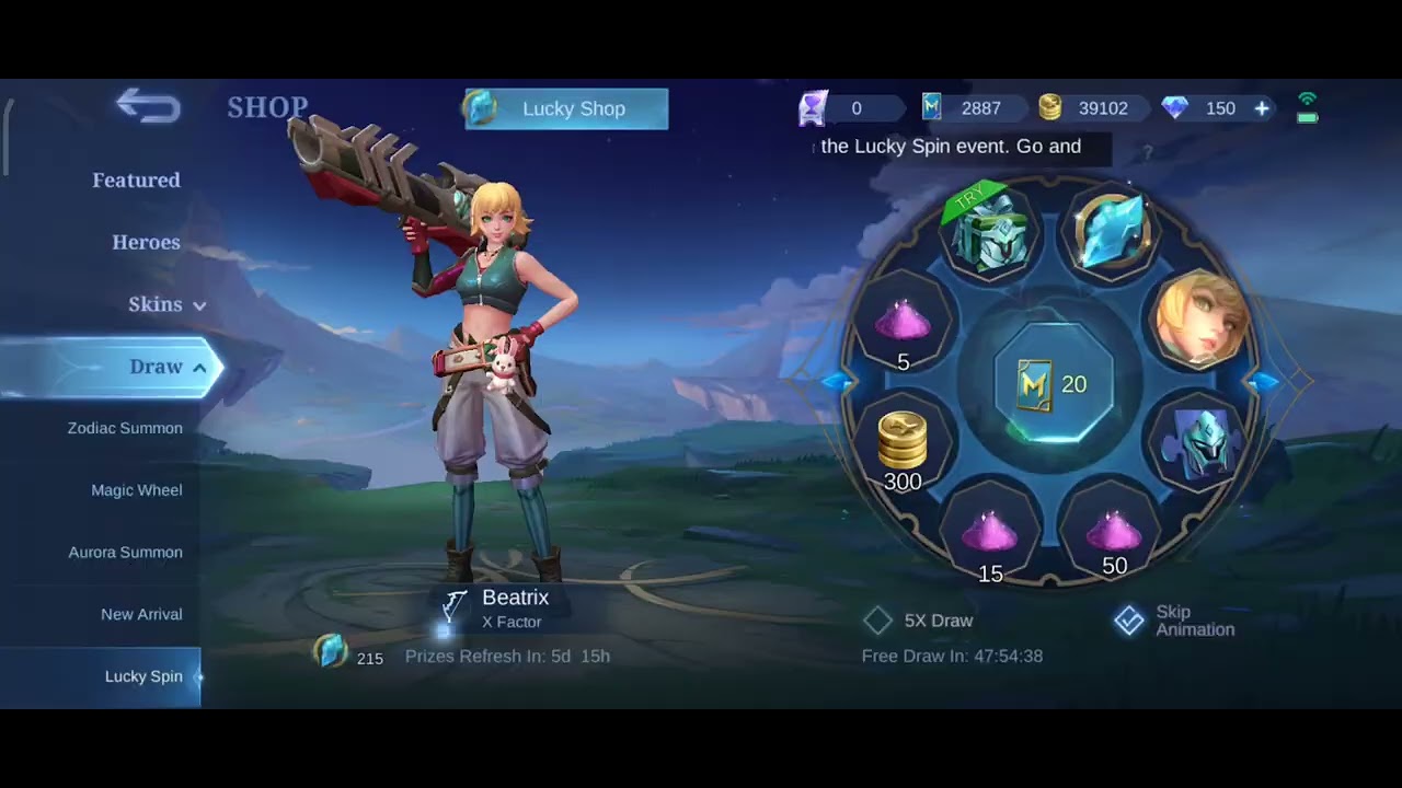 LUCKY SPIN - BEATRIX X Factor - YouTube