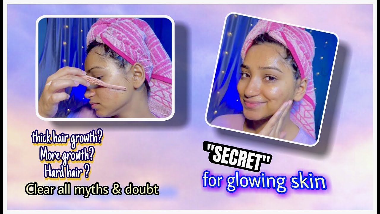 How To Shave Your Face For Clear Smooth Skin Breaking Myths Youtube