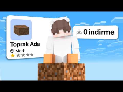 Minecraft'ın EN AZ İndirilen Modunu Bitirdim..