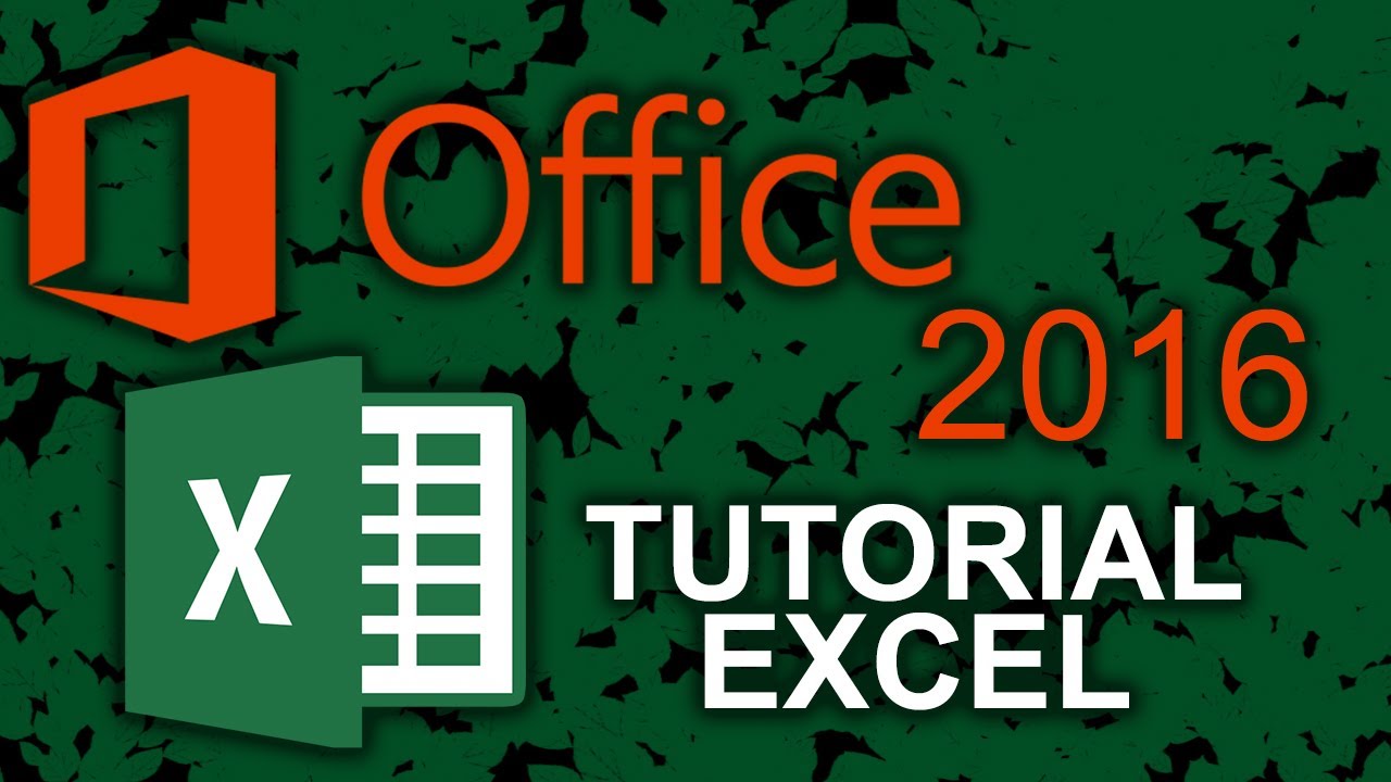 Microsoft Excel 2016 Tutorial Completo Para Principiantes COMPLETO Microsoft Excel 2016 Tutorial Completo Para Principiantes COMPLETO