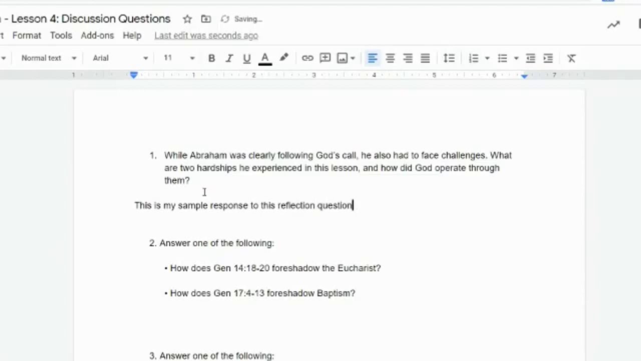 Fully-Online Class Tutorial: How to Do Written Reflection Questions ...