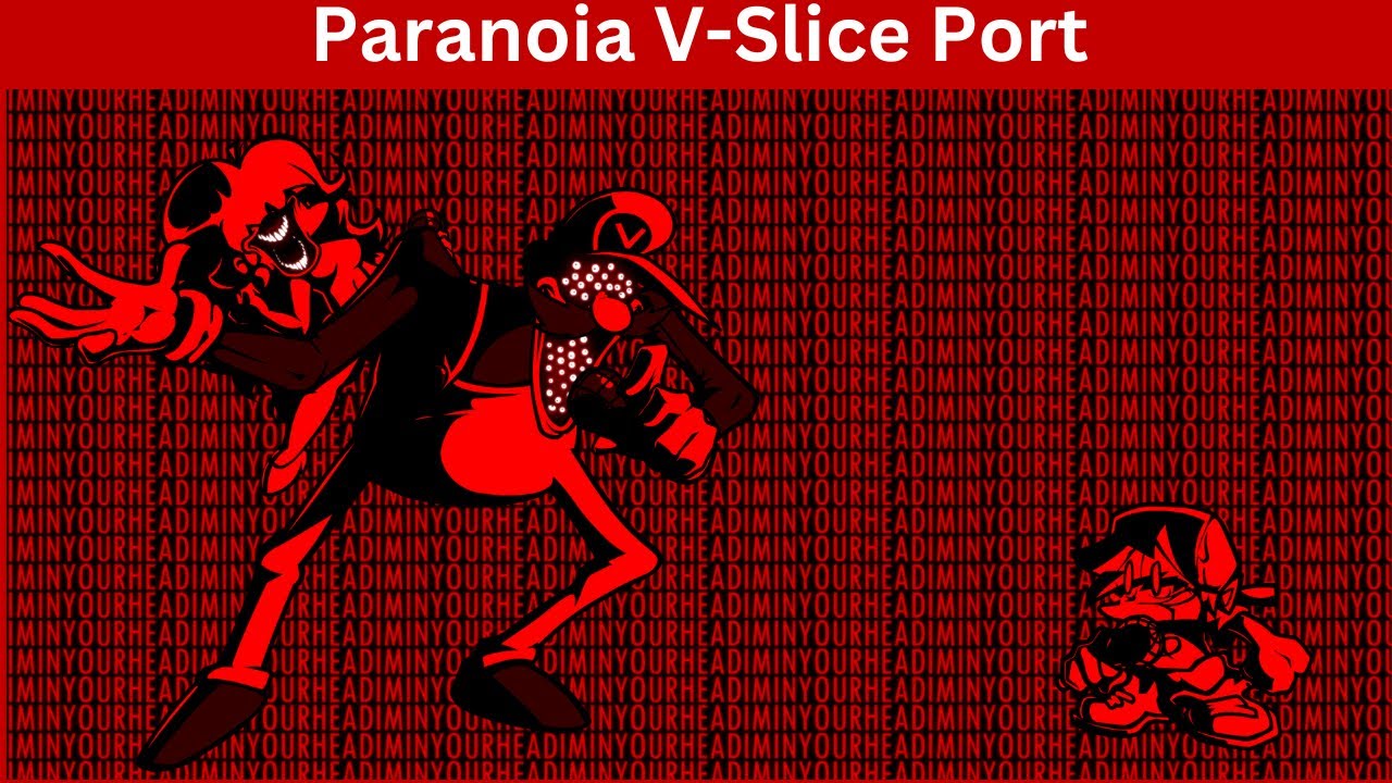 FNF Paranoia V-Slice Port High Effort - YouTube