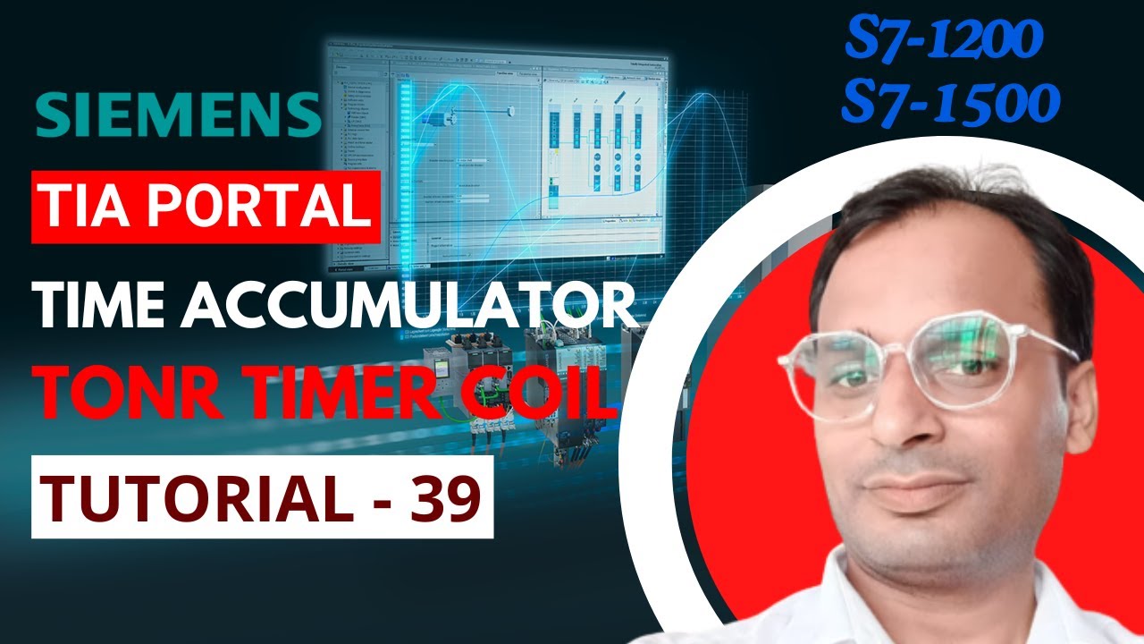 Siemens TIA Portal Training 39 - Retentive Timer Coil in TIA Portal ...