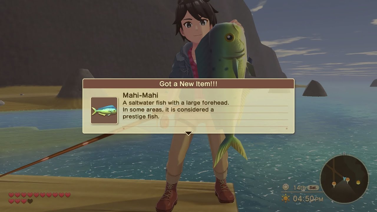 How to Get Catch Fish Tuna and Mahi-Mahi in Lilikala Village in Harvest ...