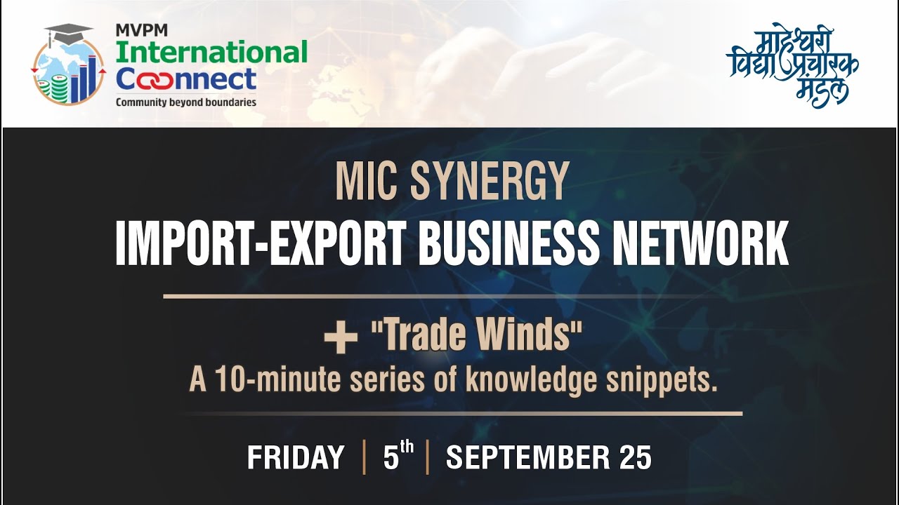 MIC Synergy - Import / Export Business Network....! - YouTube