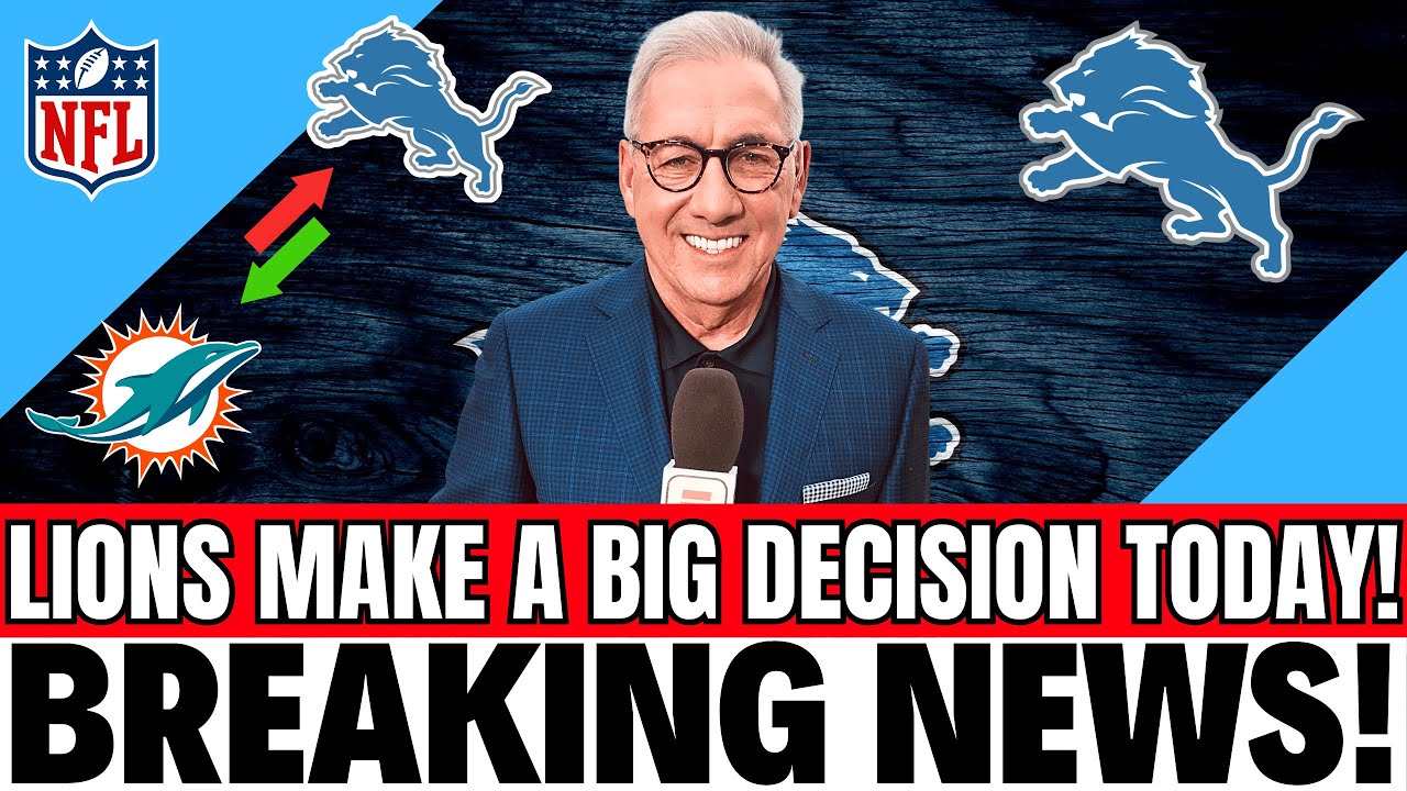 MASSIVE MOVE! DETROIT LIONS PLAYER TRADED IN SURPRISE DEAL! DETROIT ...