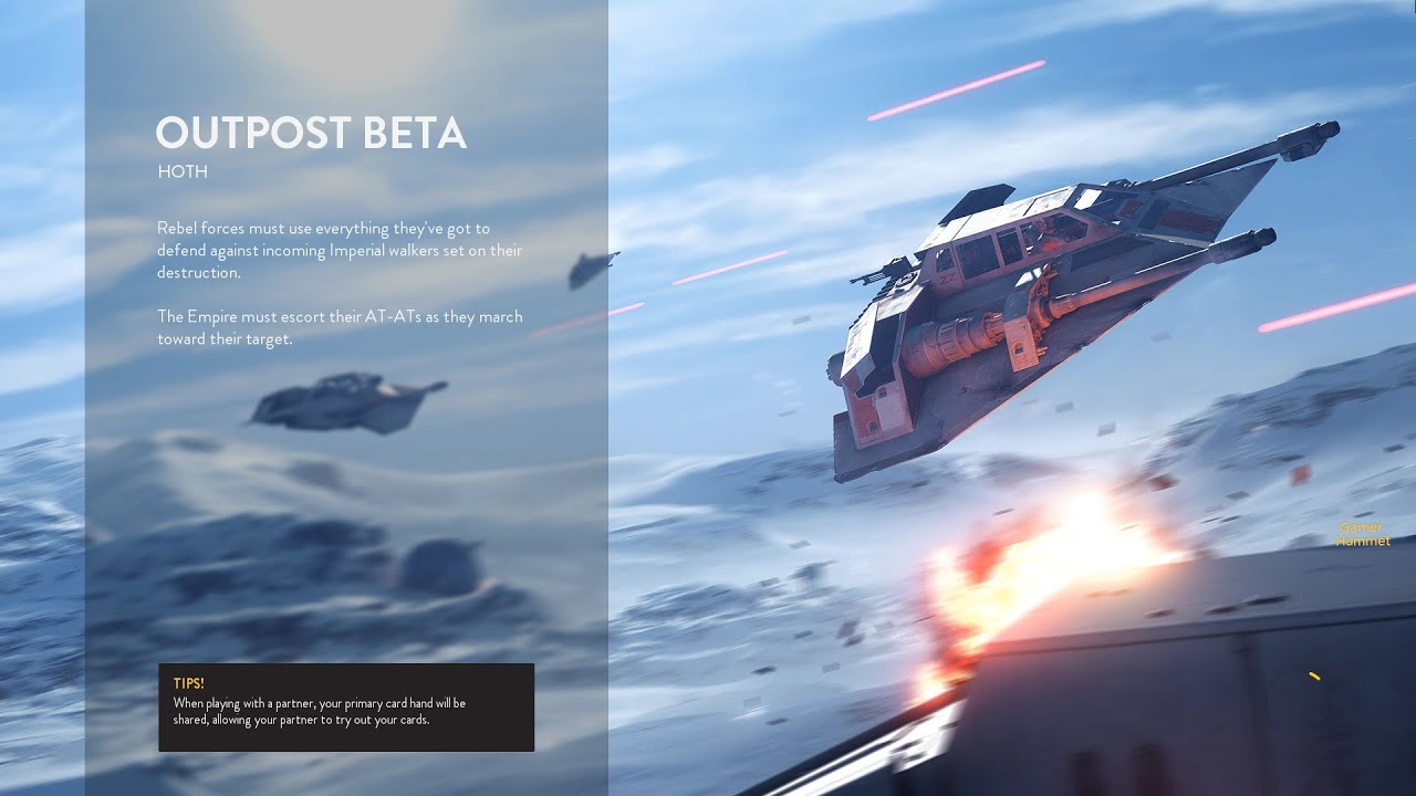 Star Wars Battlefront: Outpost Beta Hoth - YouTube