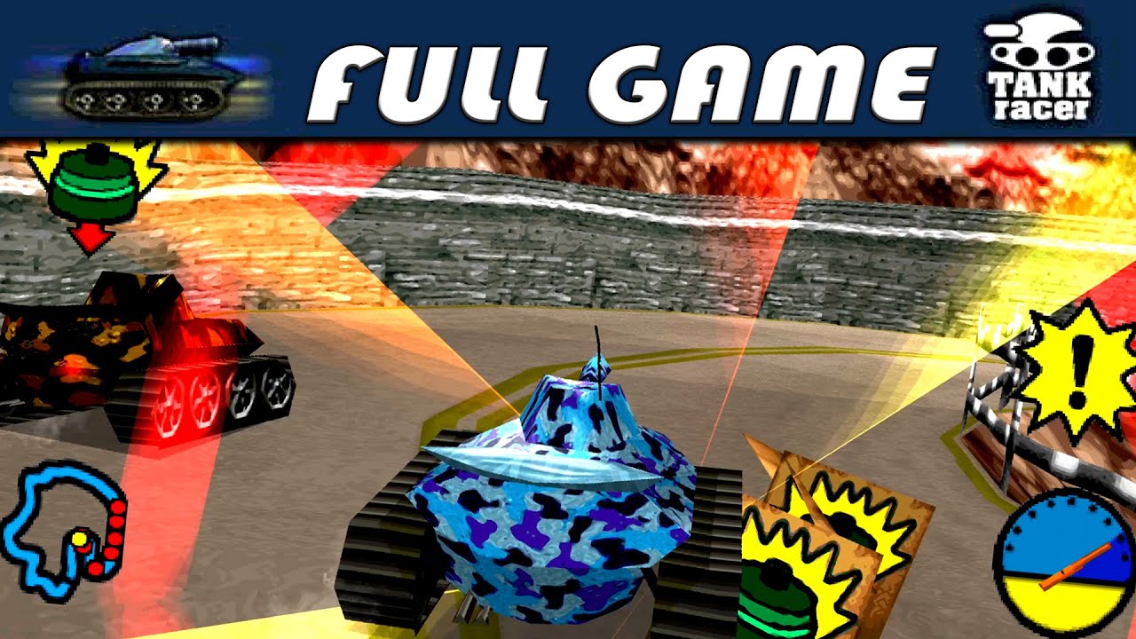 (PS1) Tank Racer (1999) :: FULL GAME COMPLETE + Credits - YouTube