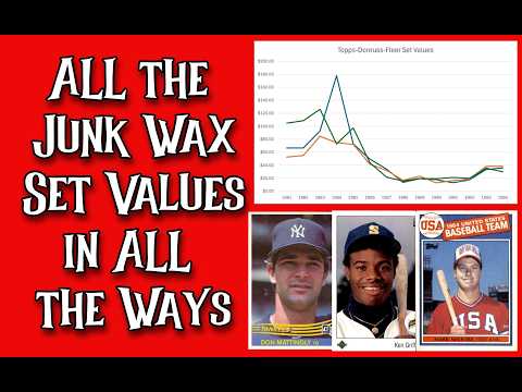 All the Junk Wax Set Values in All the Ways [COMPLETE analysis]