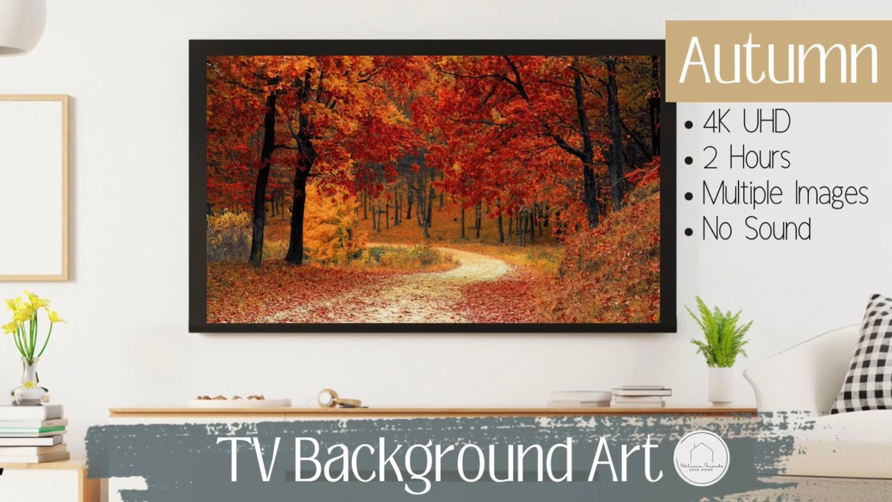 TV Art | Autumn Fall Ambience | Frame TV Screensaver | Smart TV ...