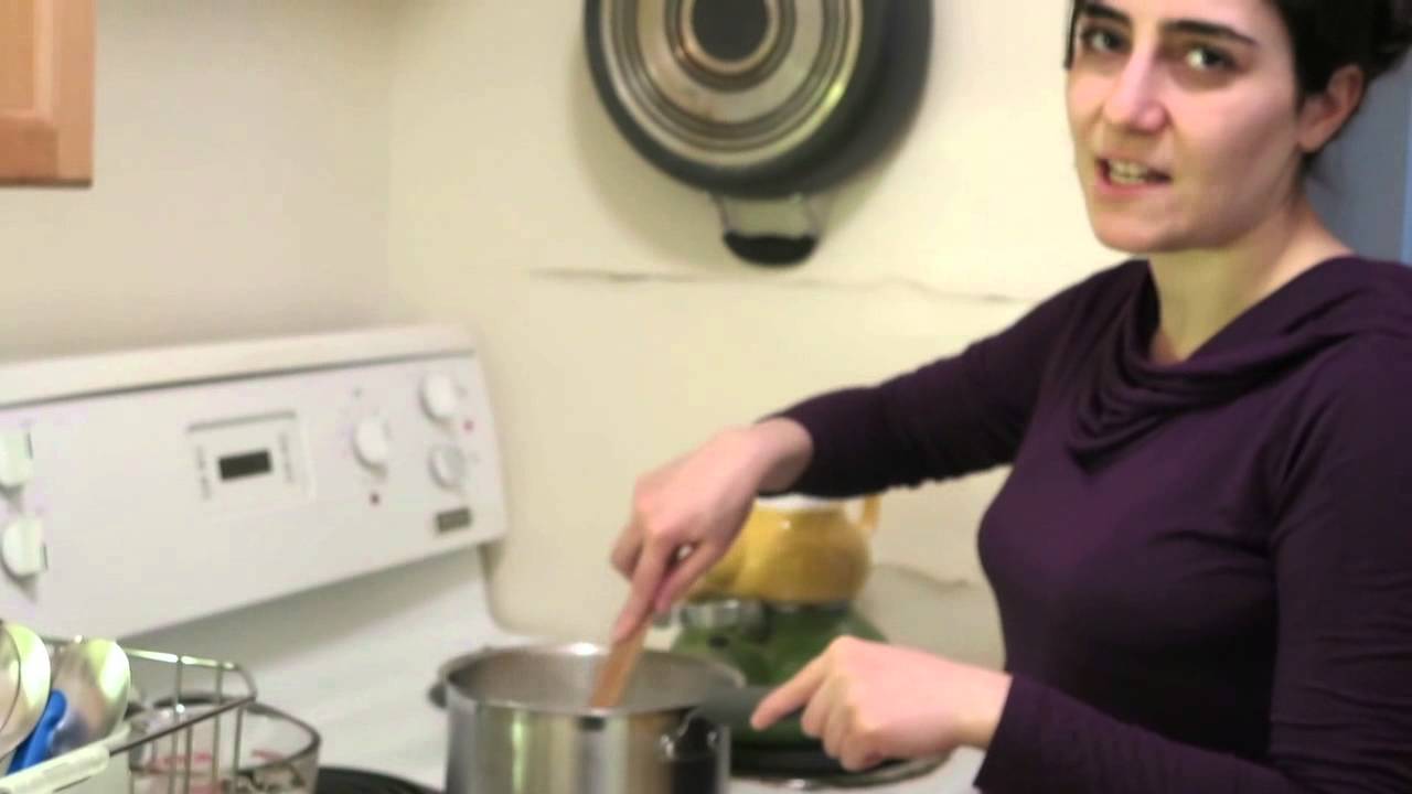 Azar Masoumi makes sholeh-zard - part of Inhabiting the North, a ...