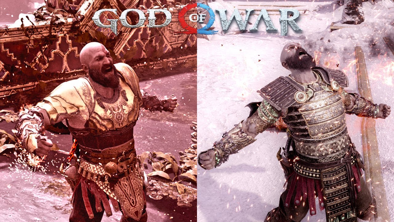 God of War Vs God of War Ragnarok - Spartan Rage - YouTube