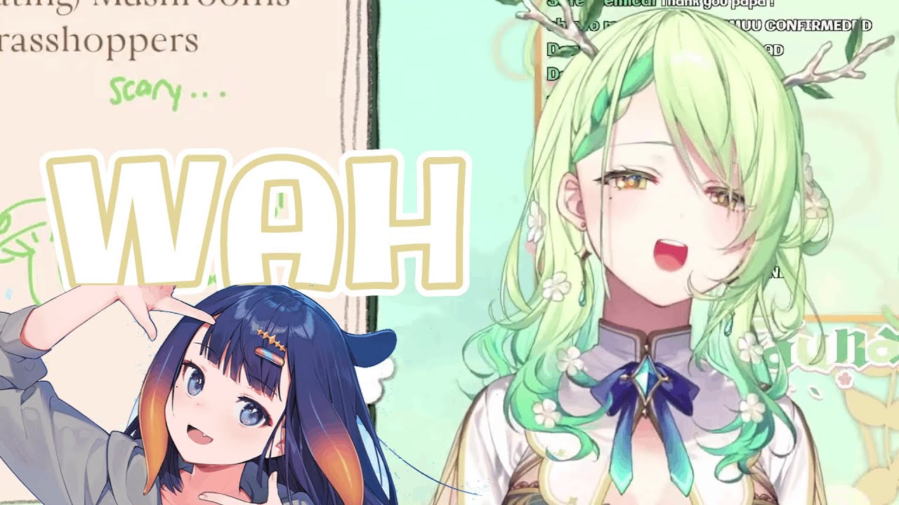 Fauna Tries to WAH like Ina - YouTube