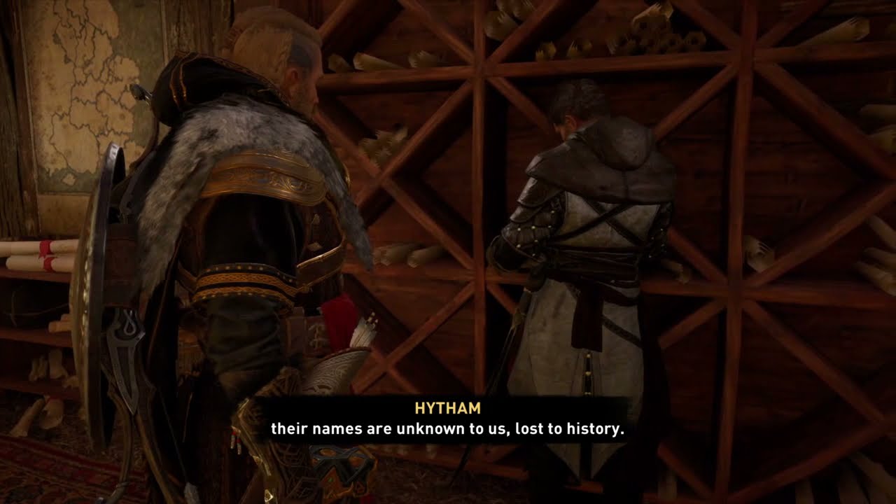 Assassin's Creed Valhalla - Delivering Codex Pages to Hytham - YouTube