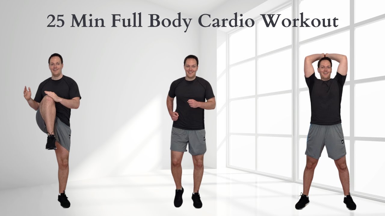 25-Minute Full Body Fitness Workout: Complete Training with Warm-Up ...