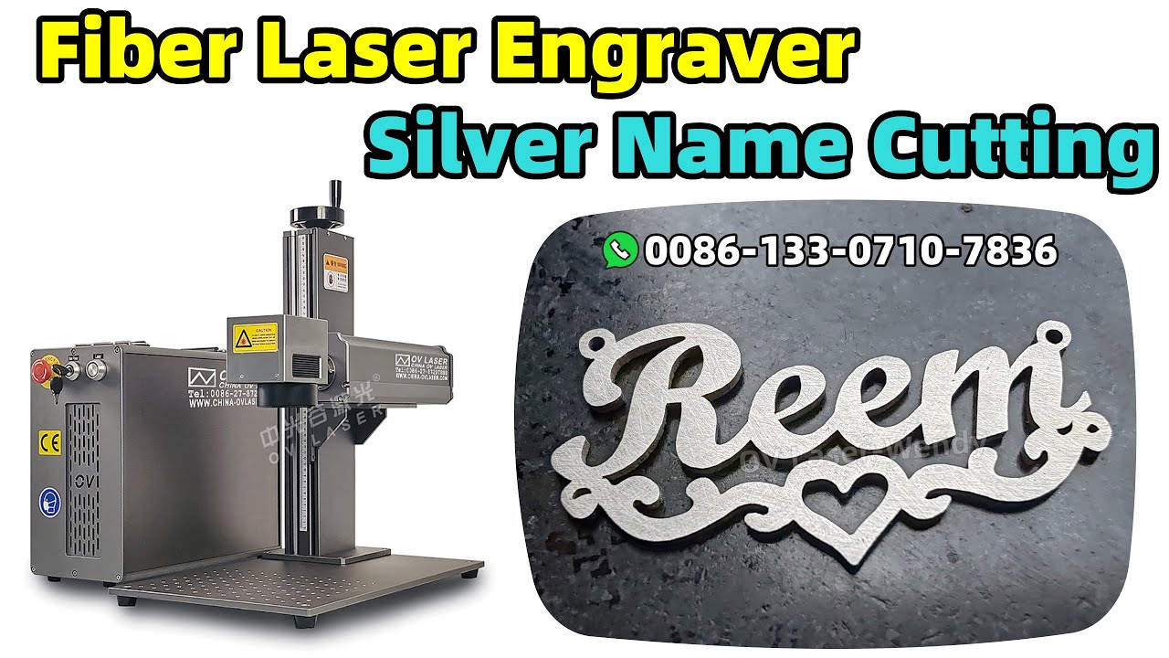 Silver Cutting | JPT 100W Mopa Fiber Laser Engraving Cutting Machine ...
