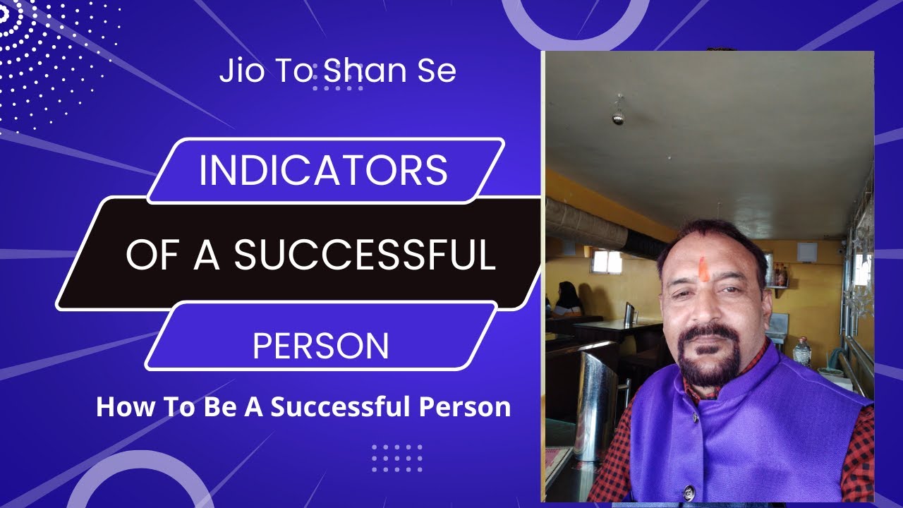 Indicators of a Successful Person - YouTube