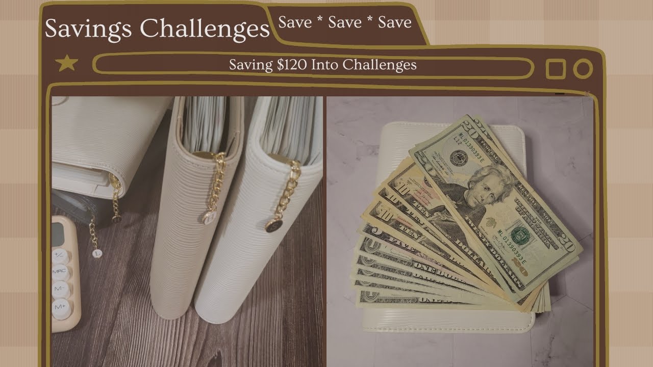 Savings Challenges | Saving $120 | Small Steps In The Right Direction ...