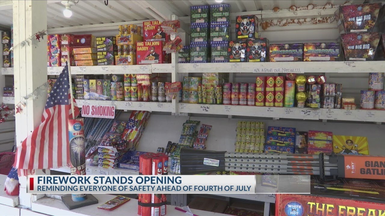 East Texas firework stands open ahead of Fourth of July - YouTube