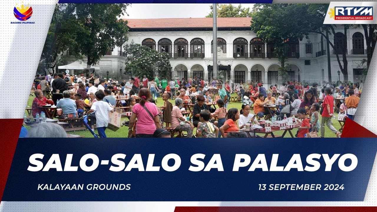 Handog ng Pangulo: Salo-Salo sa Palasyo 09/13/2024 - YouTube