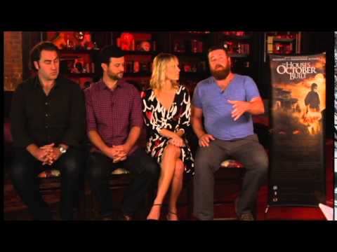 THE HOUSES OCTOBER BUILT Cast & Crew Interview - YouTube