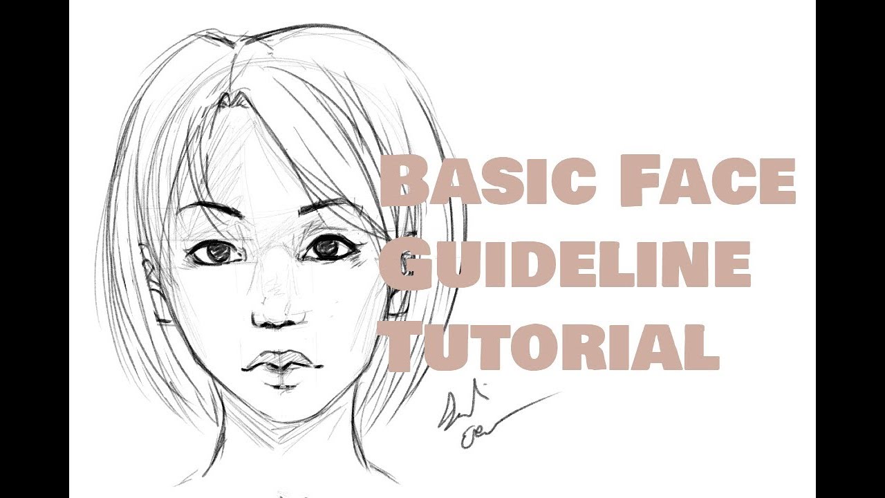 Basic Guideline Face Tutorial - YouTube