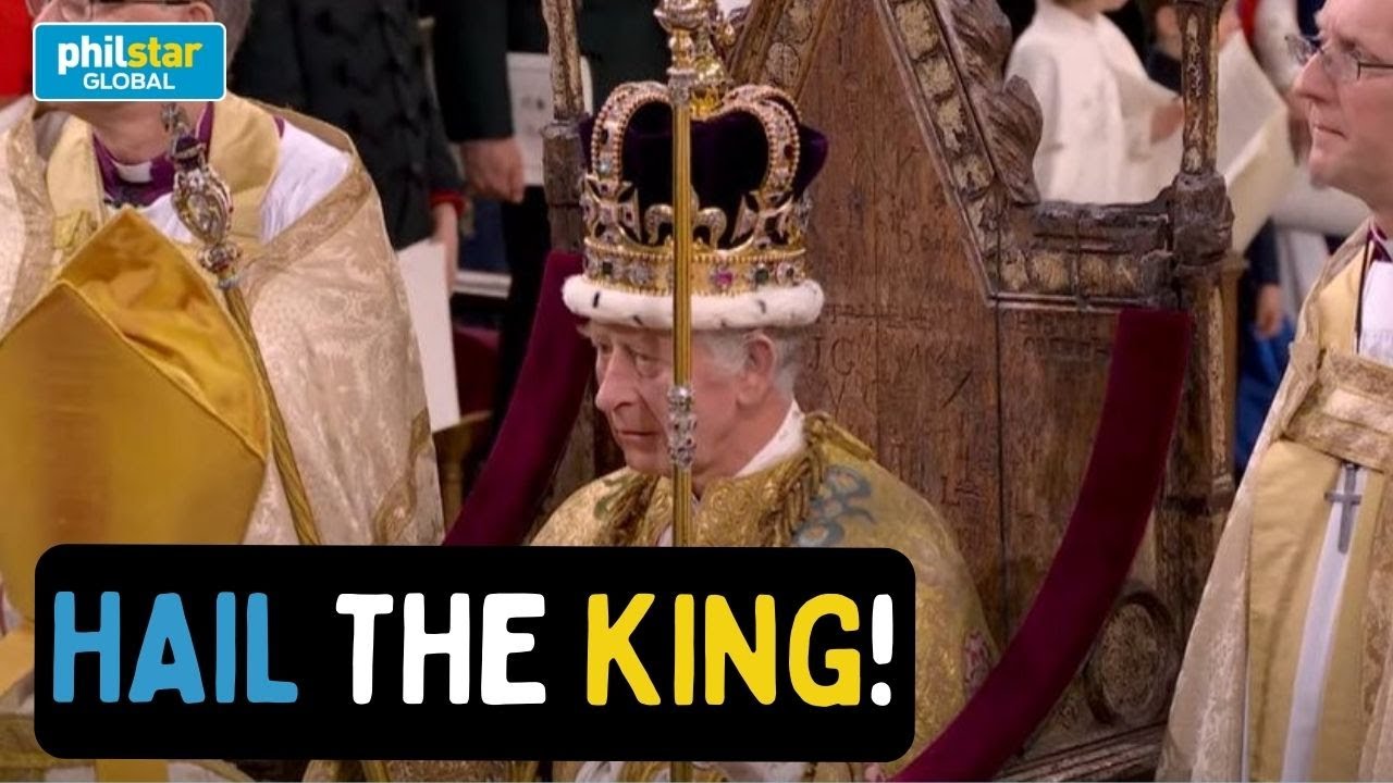 King Charles III crowned as monarch of the United Kingdom - YouTube