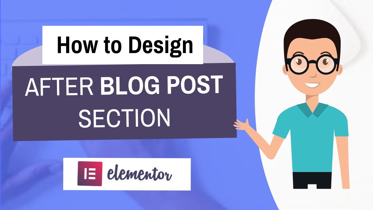🔥 How to Design After Blog Post Section Using Elementor Pro Plugin ...