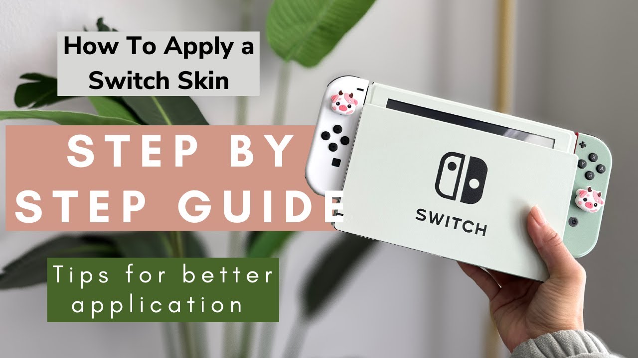 How To Apply a Nintendo Switch Skin (Step by Step Guide) - Updated 2023 ...