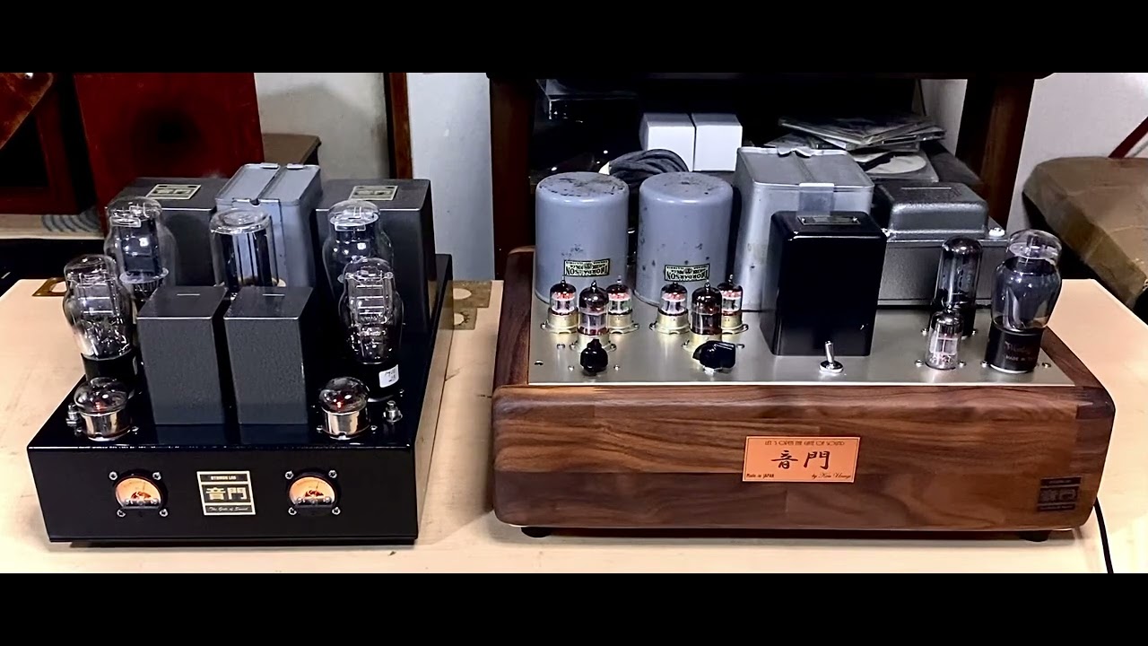 VT52 SE tube amplifier - YouTube