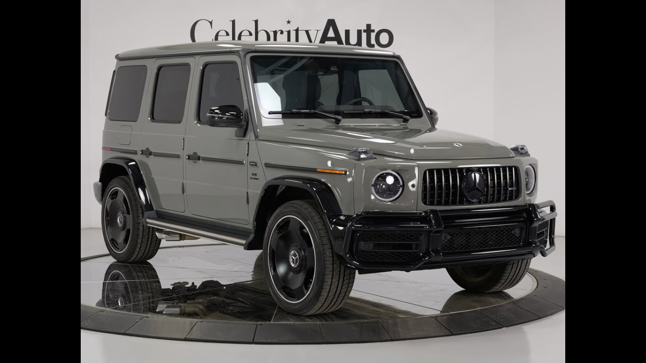 2024 MERCEDES BENZ AMG G63 ACTIVE MULTICONTOUR SEAT PACKAGE PLUS AMG ...