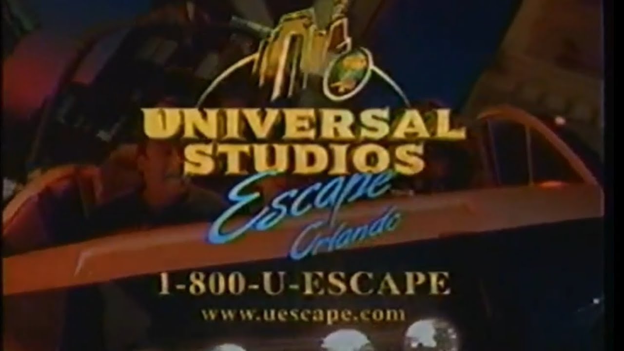 universal Studios escape commercial 1999 - YouTube