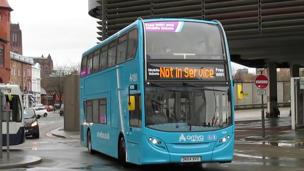 Buses & Trains at Liverpool & Merseyside January 2018 - YouTube