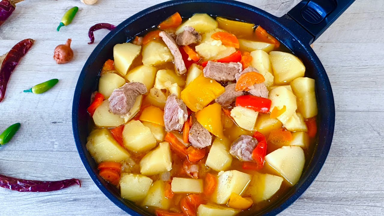 Easy way to make the tastiest Pepper Meat recipe for your family. - YouTube