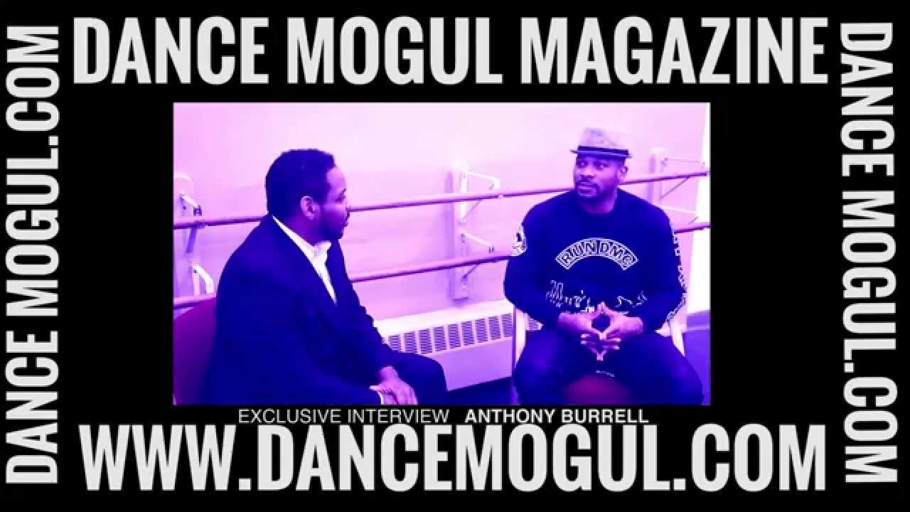 Dance Mogul Magazine | Anthony Burrell Exclusive Interview - YouTube