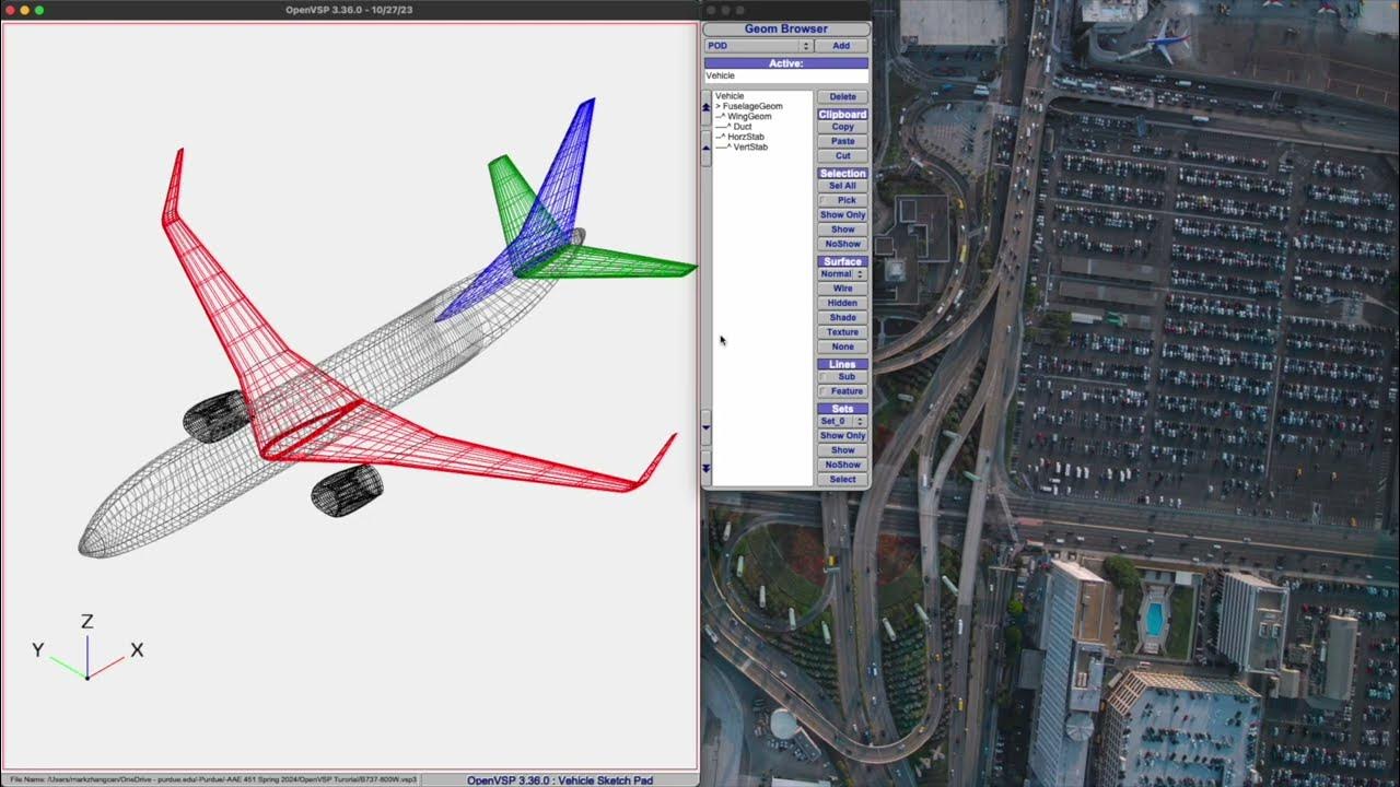 AAE451 S2024 OpenVSP Demo Tutorial - YouTube