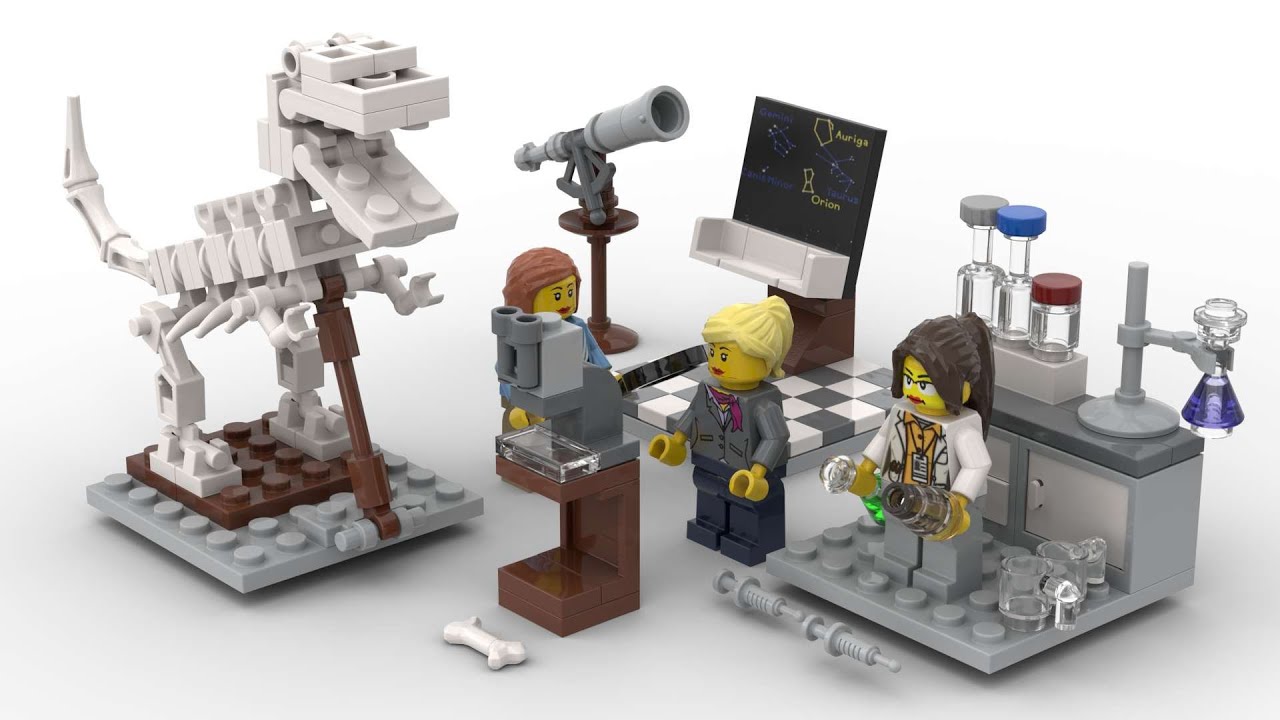 Lego 21110 Research Institute Speed Build LDD by PLegoBB - YouTube