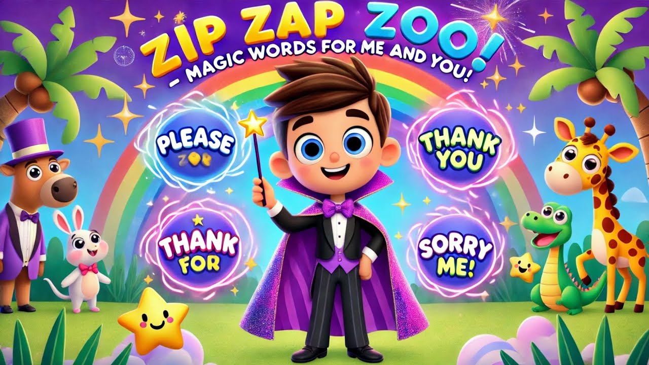 Zip Zap Zoo – Magic Words for Me and You! | Little Singers Kids Club ...
