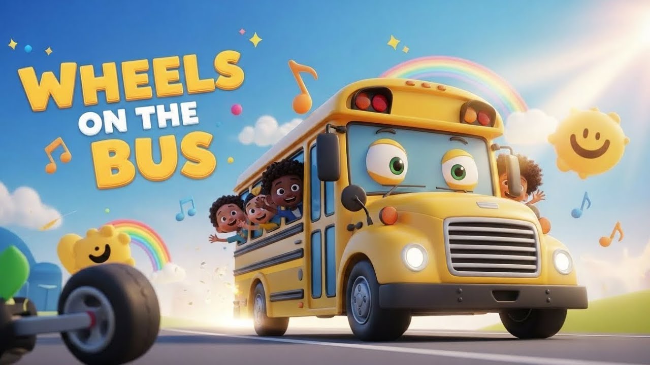Wheels on the Bus (Christian Version) | Bible Nursery Rhymes & Kids ...
