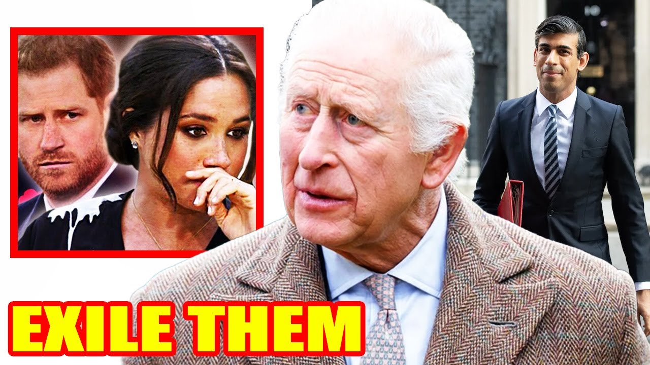 WAR DECLARED! Furious King Charles Moves to STRIP Meg & Haz of Royal Titles: DISOWNING & EXILE ...