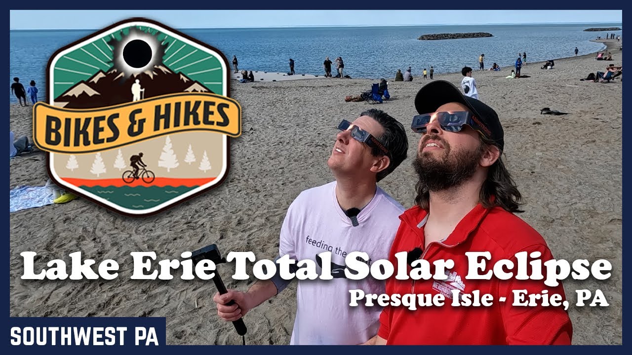 Bikes & Hikes - "Lake Erie Total Solar Eclipse" - Presque Isle Beaches ...