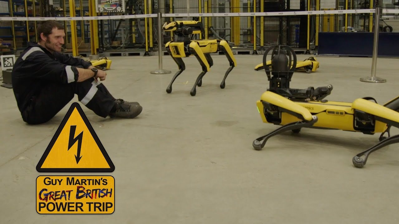 Guy amazed by Boston Dynamic Robots & Wind Turbines | Guy Martin's ...