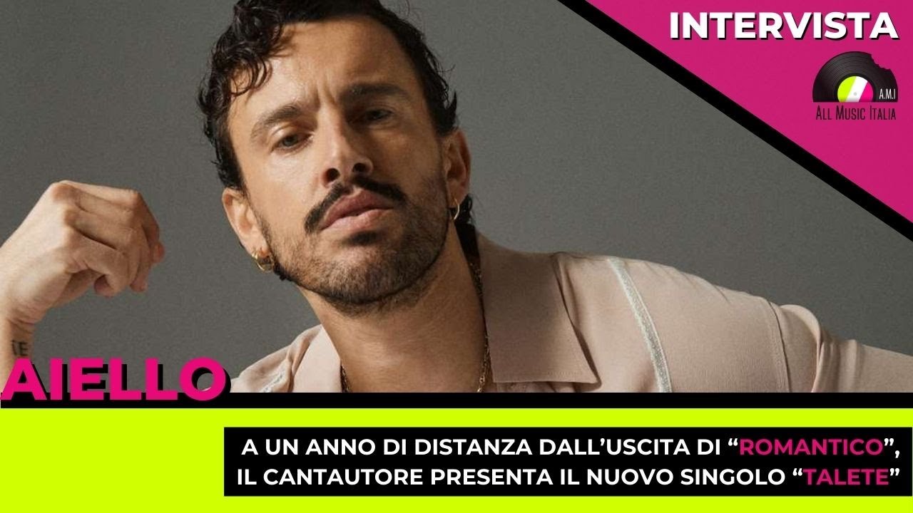 Aiello presenta il nuovo singolo "Talete". L'intervista - YouTube